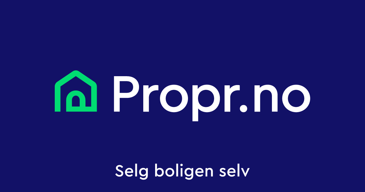 Du trenger ikke megler – selg boligen selv - Propr